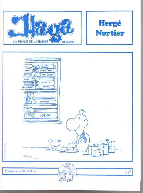 HAGA N°53 - Hergé - Nortier. 1983 EUR 18,00 - PicClick FR
