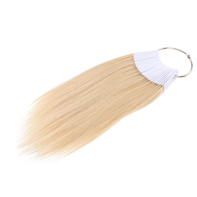 30 PCS REAL Human Hair Color Samples for Hair Styling and Salon Dye ...