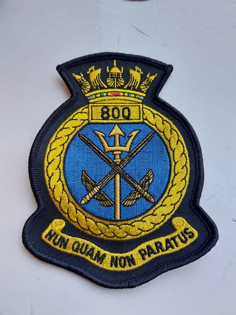 ROYAL NAVY FAA Fleet Air Arm 800 Naval Air Squadron Crest NAS Patch ...