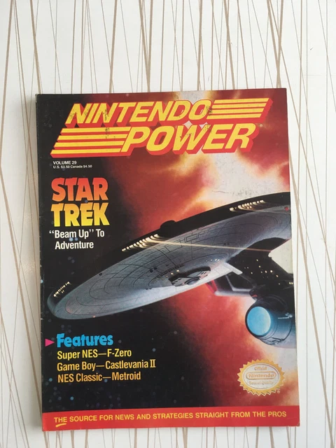 NINTENDO POWER MAGAZINE issue 29 with Flintstones poster snes nes £14. ...