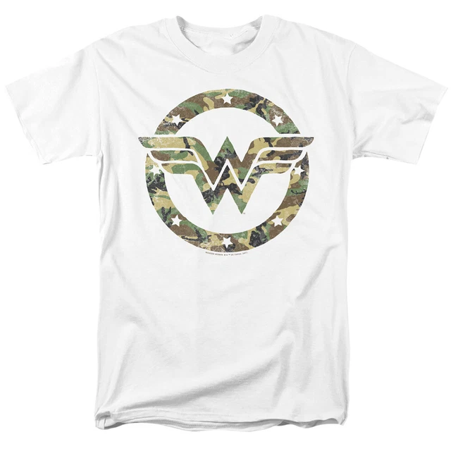 DC COMICS - Wonder Woman - Camouflage Logo - Adulte T-Shirt EUR 36,85 ...