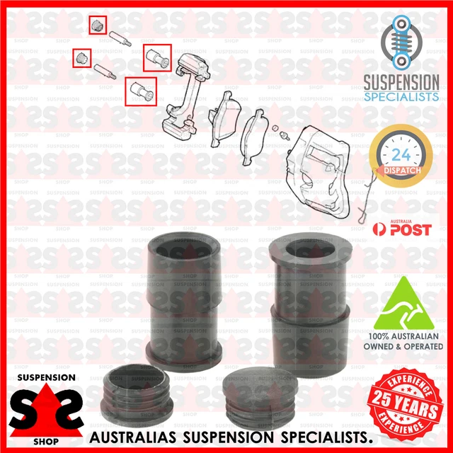 FRONT AXLE LEFT Or Right Bellow, Brake Caliper Guide Suit VW EUR 22,80 - PicClick FR