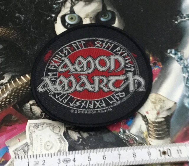 AMON AMARTH - Runes Aufnäher/Patch | Heavy Metal Sammlung Battle Jacket ...
