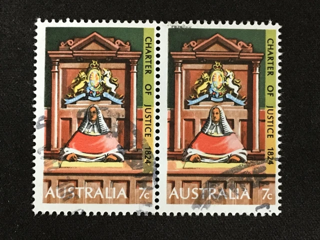 1974 AUSTRALIA 150TH Anniversary Proclamation Charter Of Justice 7C ...