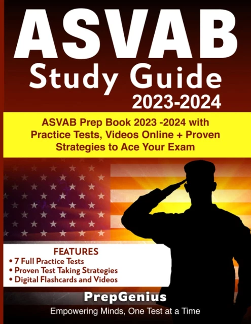 ASVAB STUDY GUIDE 2023-2024: ASVAB Prep Book 2023 -2024 with Practice ...