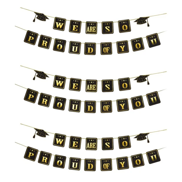 GRADUATION SEASON 3X 2020 Graduation Bunting Banner Graduation Flag ...