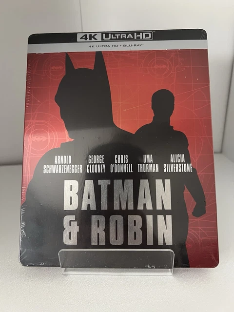 BATMAN & ROBIN 4K UHD + Blu-ray Steelbook French Import UK Compatible £ ...