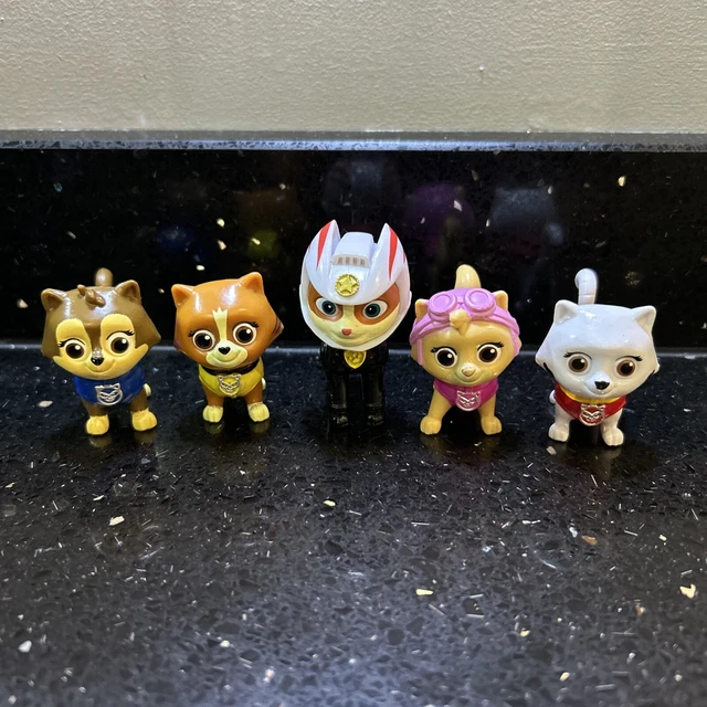 PAW PATROL KITTY Cats Catastrophe Crew Figures Mayor Humdingers ...
