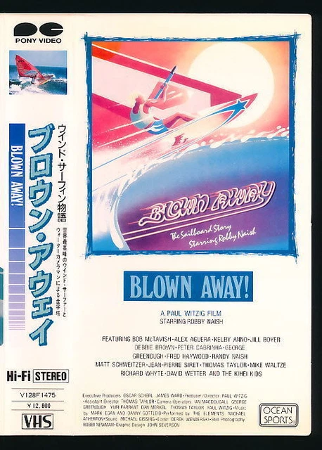 VHS WINDSURFING STORY/ROBBIE Nash Blown Away 1986 Australia ck £32.65 ...