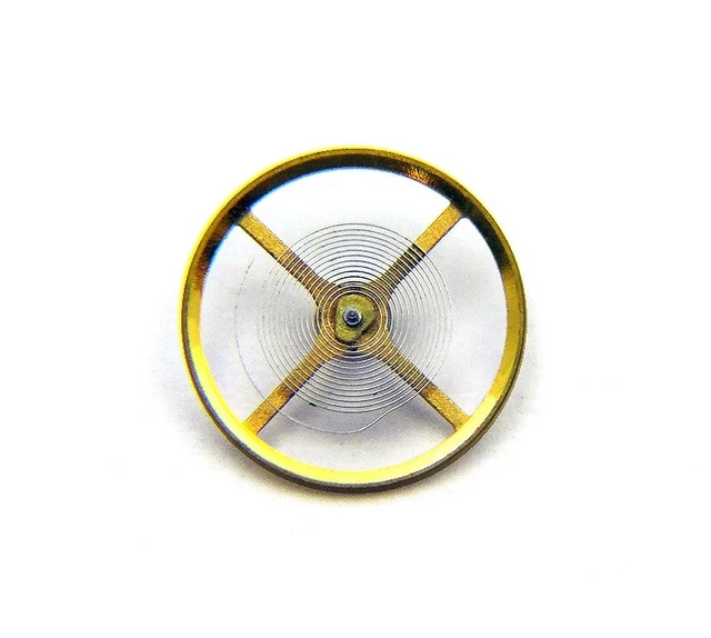 GENUINE ROLEX 2035 2030 4432 Wheel Spring Balance Complete Movement ...