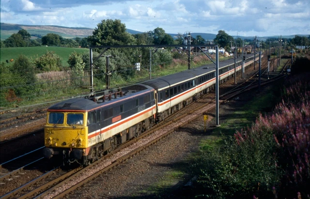 35MM RAILWAY SLIDE | Class 87 | 87009 Beattock 1992 + copyright £8.05 ...