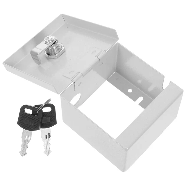 LOCKABLE WALL-MOUNTING ELECTRIC Outlet Cover Weatherproof Electrical ...