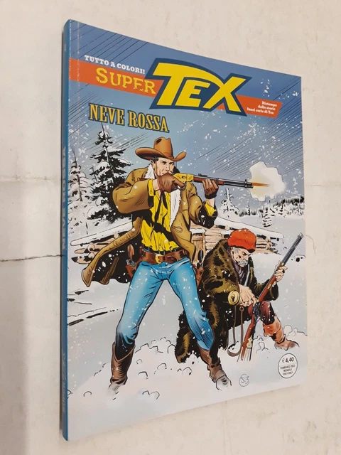 SUPERTEX 4 NEVE Rossa Ed Bonelli A Colori 2022 Tex EUR 1,99 - PicClick IT