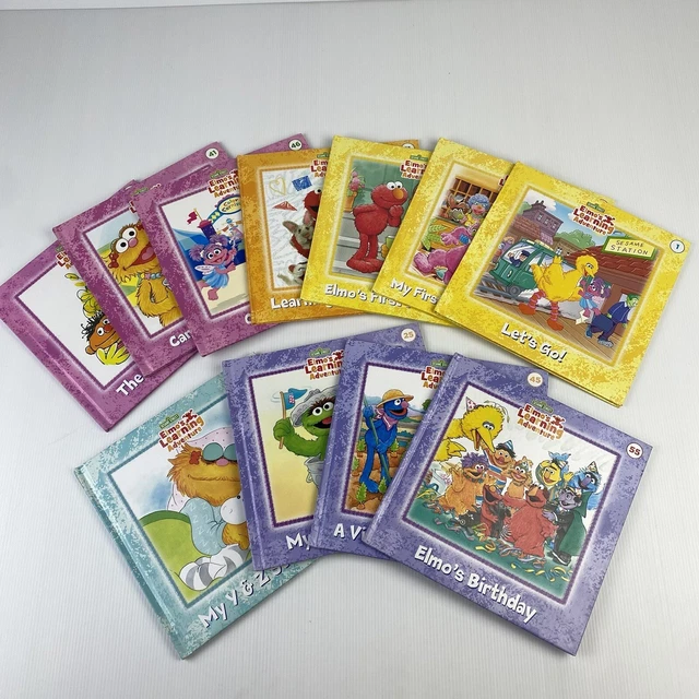 SESAME STREET - Elmo's Learning Adventure Books x11 (Hardcover, 2011 ...