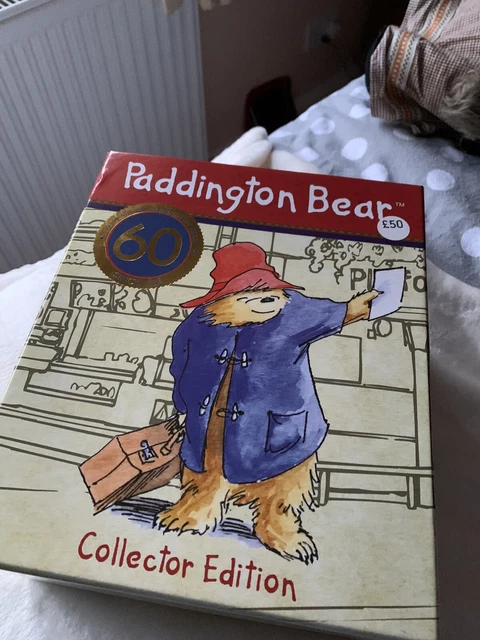 RAINBOW DESIGNS RARE 60th Anniversary Paddington Bear boxed £30.00 - PicClick UK