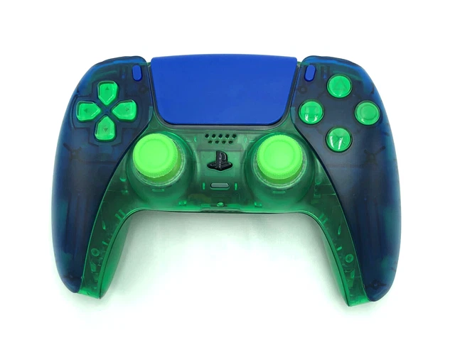 CUSTOM SONY DUALSENSE Wireless Controller PlayStation PS5 - Clear Blue ...