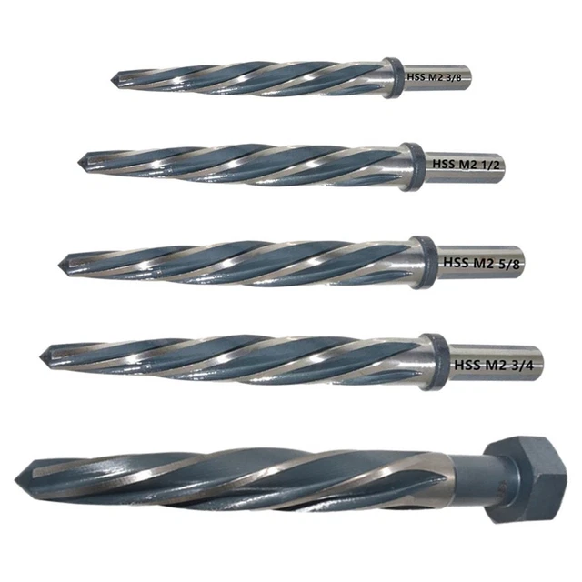 NEW PRACTICAL BRIDGE Reamer 1/2 Inch Shank Taper Spiral Bridge Reamer ...
