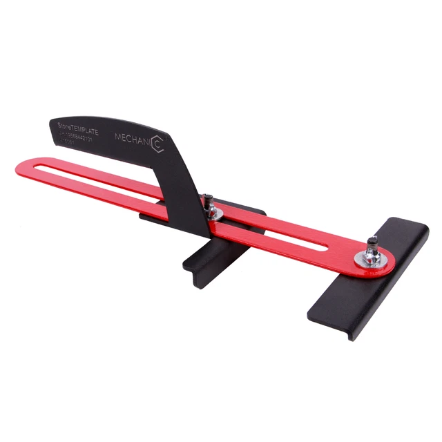 SCHABLONE TEMPLATE TOOL Pflasterstein Pflastern Verlegen Stein Platten Randstein EUR 38,90 ...