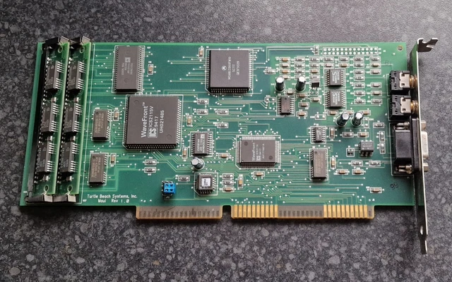 TURTLE BEACH MAUI Add-in Wavetable General MIdi ISA Soundcard - ICS ...