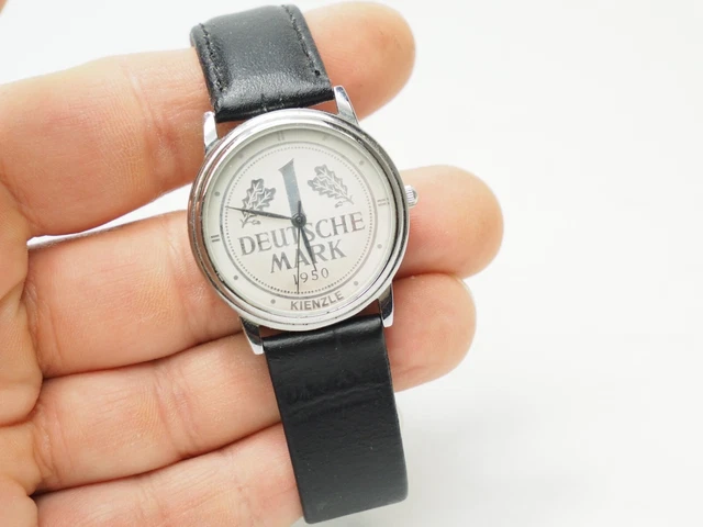 KIENZLE ARMBANDUHR 1 Deutsche Mark, Sonderausgabe zur Euroeinführung ...