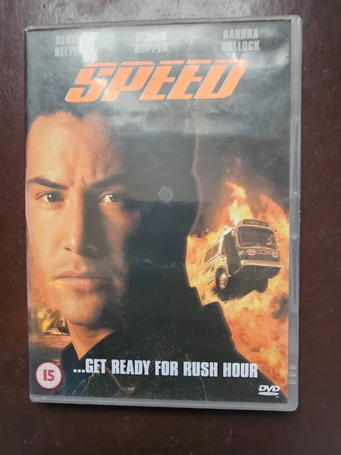 SPEED (DVD, 1-DISC, 1994/99) re-issue Keanu Reeves/Bullock Very Good+ ...