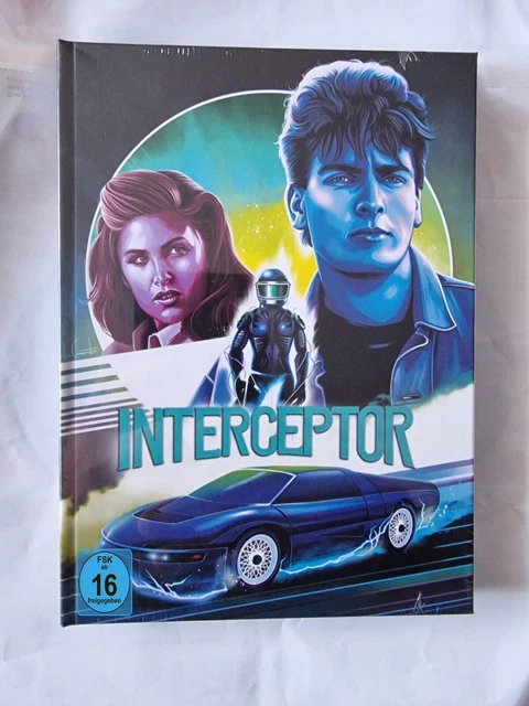 INTERCEPTOR *MEDIABOOK, NSM, Cover E, Nr. 54/150 *UNCUT *Charlie Sheen ...