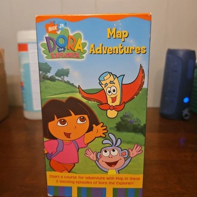 DORA THE EXPLORER: Map Adventures VHS 2003 Kids Movie TV Show Nick Jr ...