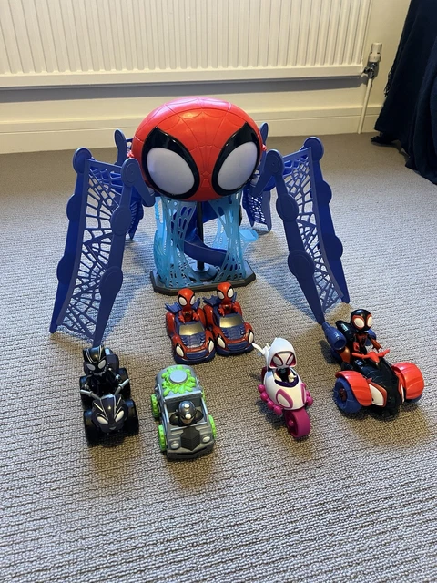 HASBRO MARVEL SPIDEY and His Amazing Friends Web-Quarters Playset £10. ...