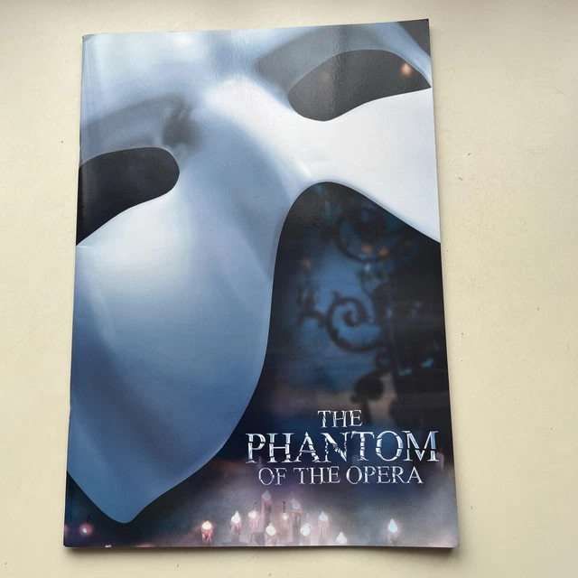 THE PHANTOM OF THE OPERA Musical LARGE PROGRAMME/ BROCHURE £13.75 ...