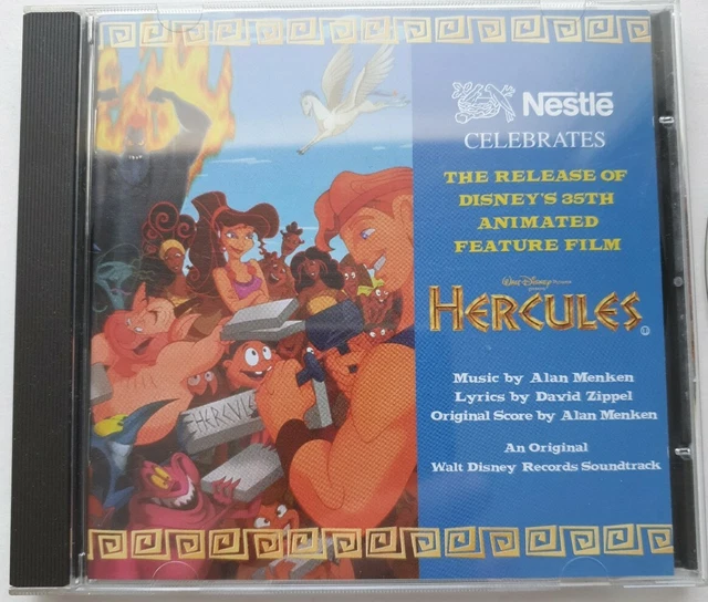 WALT DISNEY HERCULES Movie Soundtrack Cd..nestle Celebrates Disney's ...
