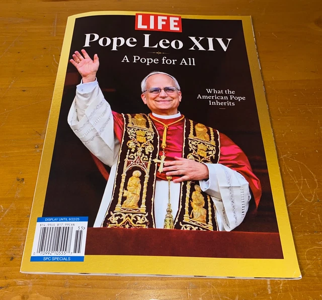 LIFE POPE LEO XIV: A Pope for All, 2025 Magazine Robert Francis Prevost ...