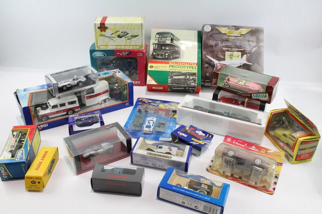 DIECAST MODELS COLLECTION Job Lot Inc Dinky Toys Corgi Oxford Diecast ...