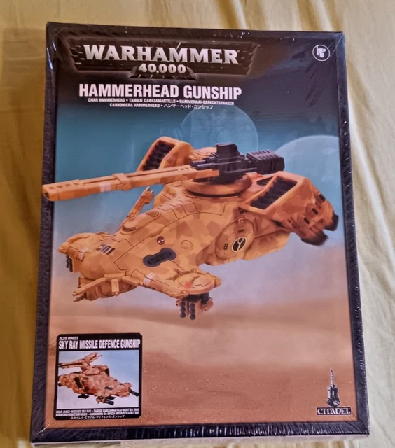 TAU HAMMERHEAD GUNSHIP Sky Ray Gunship Warhammer 40000 40k sealed old ...