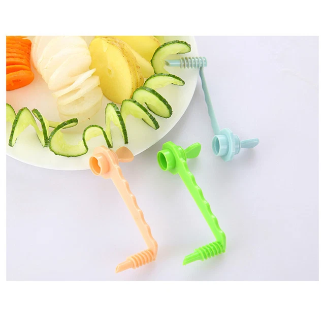 PAN FILLER POTATO Spiral Kitchen Appliances Wavy Chopper £3.99 ...