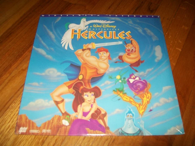 HERCULES LASERDISC LD BRAND NEW SEALED WIDESCREEN FORMAT VERY RARE WALT ...