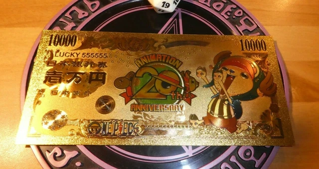 ONE PIECE GOLD BILLET CARD MANGA CARD ANIMATION CARDDASS Tony Tony ...