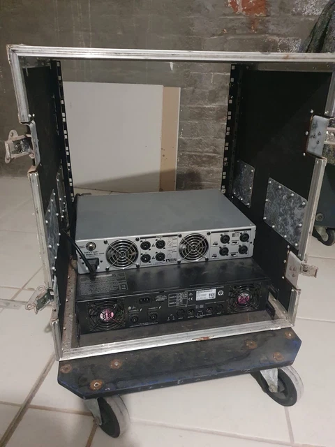 BEHRINGER INUKE NU4-6000 and EV Q66 600 Power Amplifiers with Flight ...