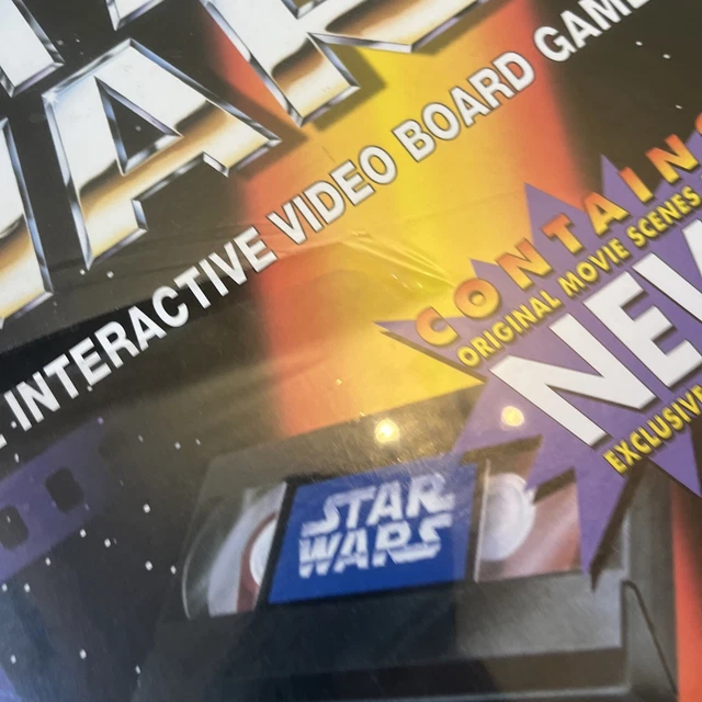 VINTAGE STAR WARS: Interactive VHS Video Board Game Darth Vader NEW ...