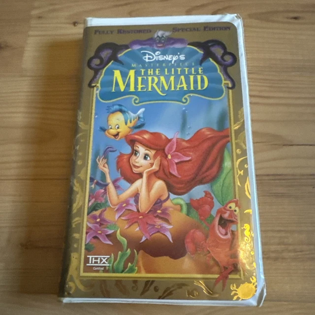 THE LITTLE MERMAID ~ Special Edition (VHS, 1998) ~ Disney's Masterpiece ...