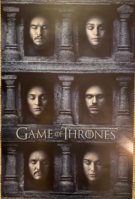GAME OF THRONES - HALL OF FACES ORIGINAL Large Poster 61x91 cm mint ...