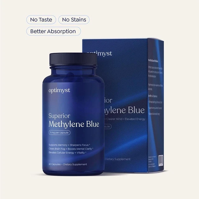 METHYLENE BLUE PILLS Pure 99.99% For Humans - 60ct /HOT. EUR 8,82 ...