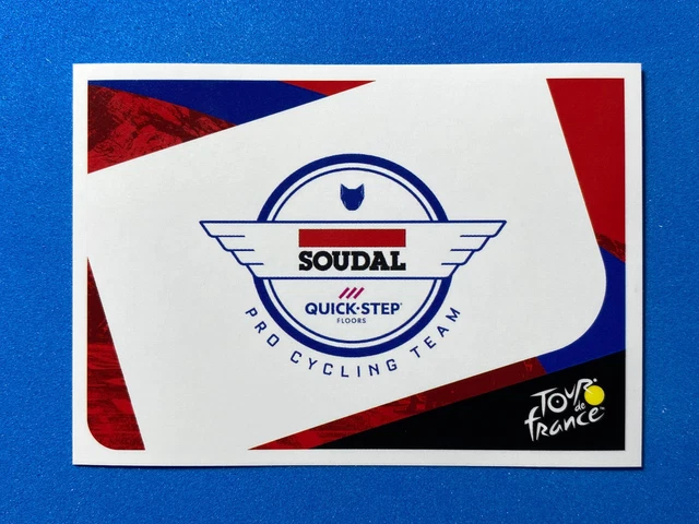 FIGURINE STICKERS PANINI Tour de France 2023 n.209 Logo Soudal 🔴 EUR 1 ...