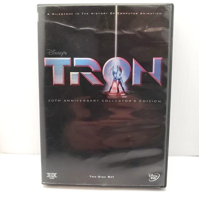 DISNEY'S TRON 2-DISC 20th Anniversary Collector's Edition DVD GUC FREE ...