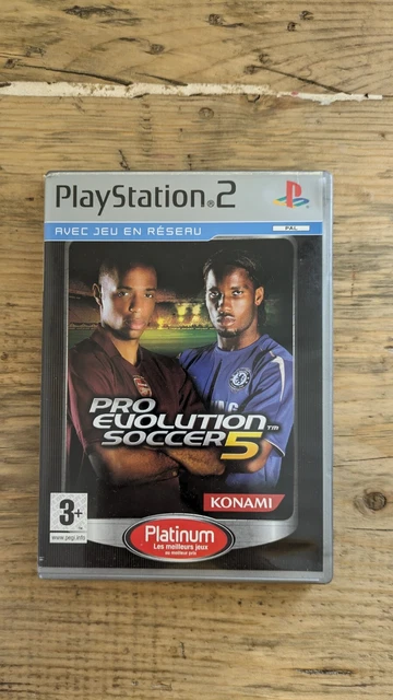 JEU PS2 PRO Evolution Soccer PES 5 Platinum Sony PlayStation Konami ...