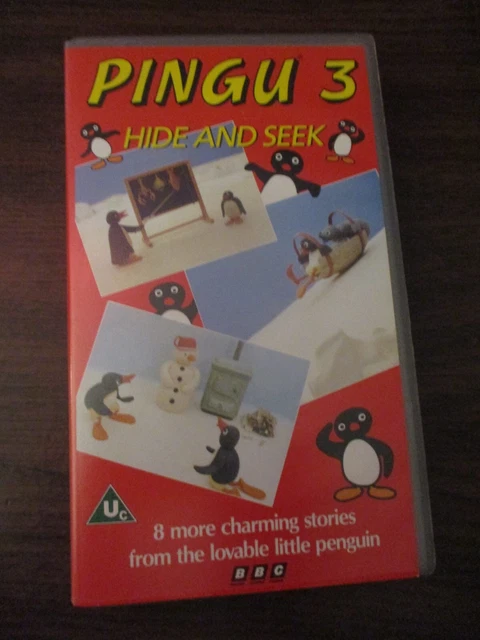 PINGU 3 HIDE and Seek VHS Video Tape (NEW) EUR 9,38 - PicClick IT