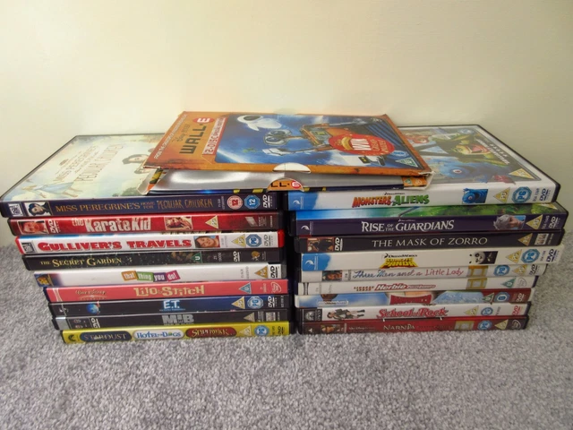 DVD MOVIE BUNDLE - Job Lot 19x Children Kids Family Films Disney ...