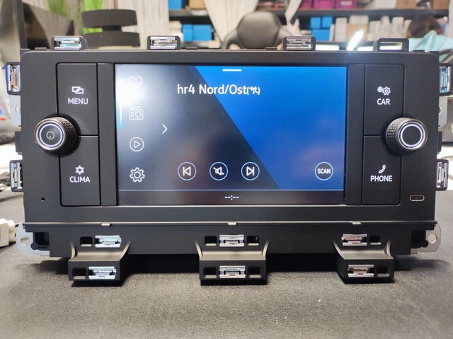 ORIGINAL VW GOLF Caddy Unité Centrale DAB Radio Écran Multim 2K7035130A ...