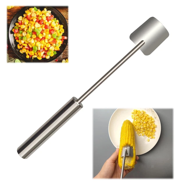 CORN PEELER KITCHEN Gadgets Corn Cobs Remover with Ergonomic £7.98 ...