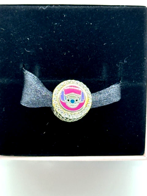 DISNEY PARKS PANDORA Graduation Stitch Class of 2022 Charm Button ...