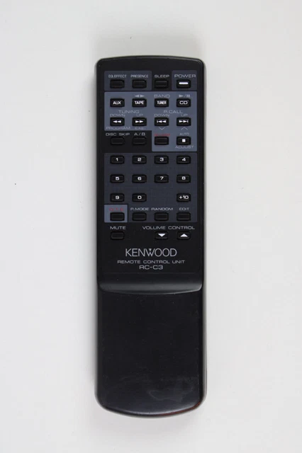 TELECOMANDO ORIGINALE KENWOOD RC-C3 Remote Control testato/testato ...